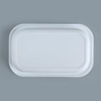 China 18*13*3cm Microwave Safe White CPET Trays Food Packaging for sale