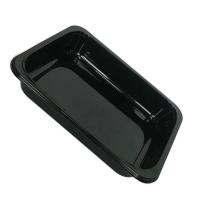 China Microwave Black CPET Trays Food Packaging High Temperature Resistant for sale