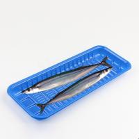 China Blue Color Food Grade Material 20*16.5*3.5cm PP Food Tray for sale