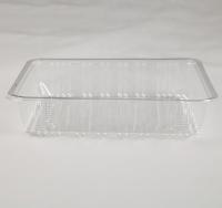 China Food Grade PET 21.5*17*6cm Vegetable Packing Tray for sale