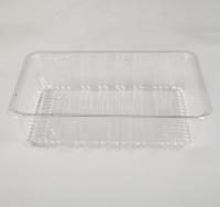China Food Grade PET 21.5*17*6cm Vegetable Packing Tray for sale