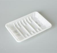 China White PP 18*13*2.5cm Disposable Vegetable Trays for sale
