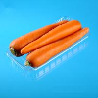 China Supermarket 24*12*2.5cm Disposable Vegetable Trays for sale