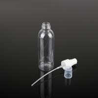 China Round Transparent 100ml Atomizer Spray Bottle For Cosmetic Water for sale