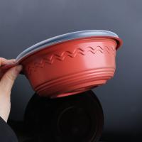 China Plastic 1000ml Microwavable Disposable Soup Bowls for sale