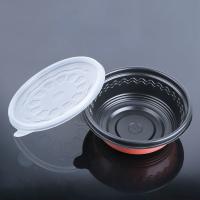 China Plastic 1000ml Microwavable Disposable Soup Bowls for sale
