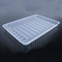 China Food Grade Pp 35*25*3cm Disposable Compartment Tray for sale