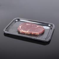 China Laminated Pe Film 2cm Disposable Plastic Meal Tray for sale