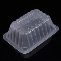 China Transparent Food Blister Box Duck Neck Cooked Chicken Wings Pp Box for sale