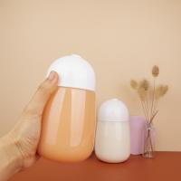 China 480ml PET Yogurt Empty Plastic Bottles With White Screw Cap for sale
