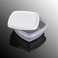 China Food Preservation Microwavable Plastic Crisper 13*13*5cm for sale