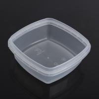 China Food Preservation Microwavable Plastic Crisper 13*13*5cm for sale