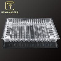 China PET Disposable Biodegradable Plastic Blister Tray Fresh Food Packing for sale