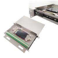 China Steel Sliding Fixed Sc FTTH Termination Box 12 Port 24 Port for sale