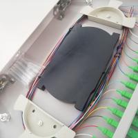 China Steel Sliding Fixed Sc FTTH Termination Box 12 Port 24 Port for sale