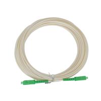 China G657A1 G652D SC APC UPC Simplex Single Mode Fiber Optic Patch Cord 0.25dB for sale