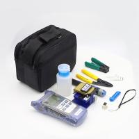 China FTTH Fiber Optic Tool Kit 9 Pcs with Optical Power Meter and VFL for Network Installation for sale