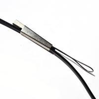 China Fiber Optic P Type Drop Wire Clamp 17x17x196mm FTTH Accessories Metal Plastic Outdoor for sale