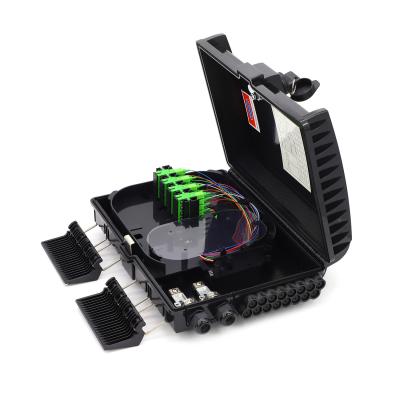 China 16 Port IP65 Waterproof Wall Mount FTTH Box Fiber Termination Box for sale