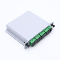 China 1x8 1x16 Cassette Type PLC Splitter With SC/APC UPC Connector for sale