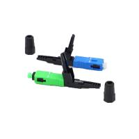 China SC APC UPC Single Mode Field Assembly Optical Fast Connector For Ftth Drop Cable for sale