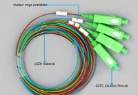 China FTTH Fiber Optical PLC Splitter With 1*8 Sc/Apc Steel Tube Type for sale