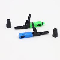 China SC UPC APC Simplex FTTH Fast Connector for Telecom Networks 0.35dB Loss for sale