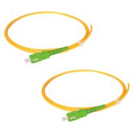 China Low Back Reflection Loss 1.5m Single Mode Fiber Pigtails for sale