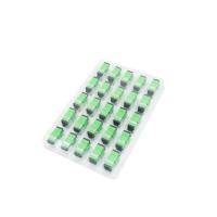China High Precision Ceramic SC APC Fiber Optic Adapter Low Insertion Loss 0.2dB for sale