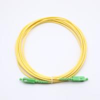 China LSZH SM MM 0.3dB 10g Single Mode Fiber Patch Cord for sale
