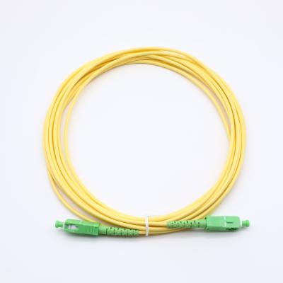 China LSZH SM MM 0.3dB 10g Single Mode Fiber Patch Cord for sale