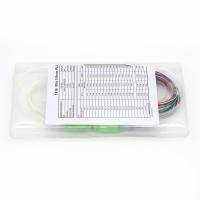 China 1x16 Steel Tube PLC Fiber Optic Splitter G657A 0.9mm 1m SC/APC for sale