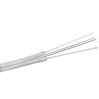 China FRP KFRP 2 Core 0.9mm FTTH Drop Fiber Optic Cable G652D LSZH 1km for sale