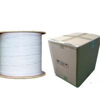 China FRP KFRP 2 Core 0.9mm FTTH Drop Fiber Optic Cable G652D LSZH 1km for sale