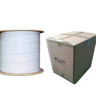 China FRP KFRP 2 Core 0.9mm FTTH Drop Fiber Optic Cable G652D LSZH 1km for sale