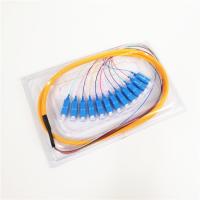 China MU SMA MTP 0.9mm 55dB 12 Bunchy Pigtail Patch Cord for sale