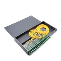 China 1x16 Simplex Rack Mount PLC Splitter 1260-1650nm Low Insertion Loss for sale