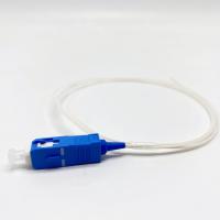 China White SC UPC G657A1 Pigtail For Fiber Optic Cable for sale