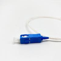 China White SC UPC G657A1 Pigtail For Fiber Optic Cable for sale