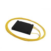 China 0.9mm Without Connector 7.3dB Fiber Optic Splitter 1x4 for sale