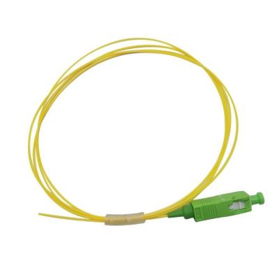China MPO Simplex PVC FTTH E2000 G652D Fiber Optic Pigtail 1 Meter for sale