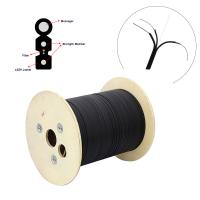 China 1 Core 1550nm FRP LSZH FTTH Drop Fiber Optic Cable Self Supporting for sale