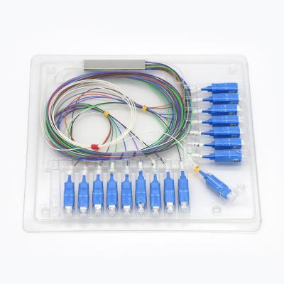 China Low Insertion Loss SC UPC 0.9mm 1x16 Plc Splitter for sale