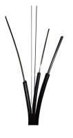 China Self Supporting 2 Core Single Mode Fiber Optic Cable LSZH FTTH Drop Cable G657A 5.2x2.0mm for sale