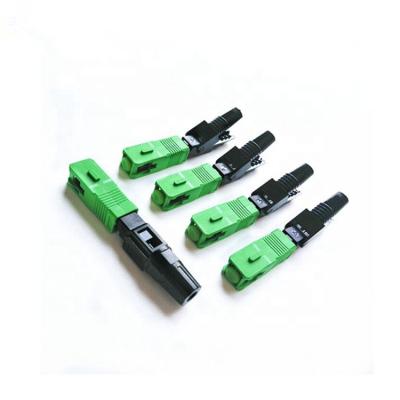 China Field Assembly Sc Apc Ftth Fiber Optic Fast Connector for sale