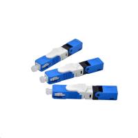 China FTTH SC UPC Simplex Fiber Optic Fast Connector ESC250D Pre Embedded 0.3dB for sale