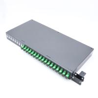 China SMF-28e Black Rack Mount Type 0.5m 1x16 Splitter for sale
