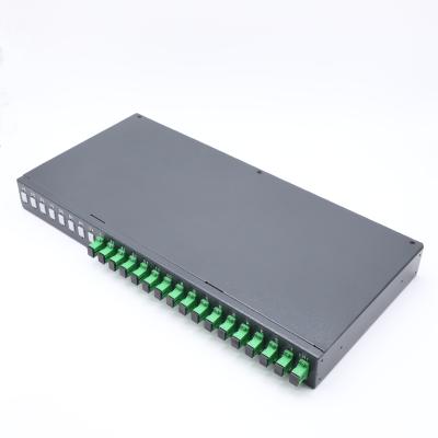 China 1X16 Sc Apc Rack Mount Type Fiber Optic Plc Splitter for sale