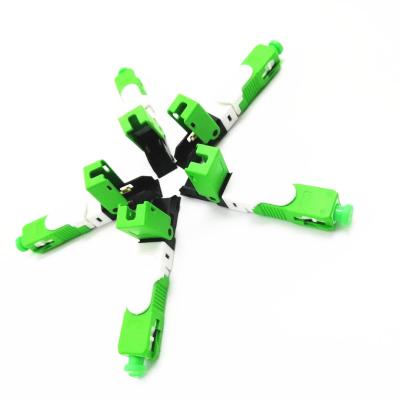China 60s Assembly Green ESC250d Single Mode Sc Connector for sale