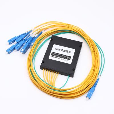 China 1*8 1m Abs Box Type With Sc Upc Connector Fiber Optic Plc Splitter for sale